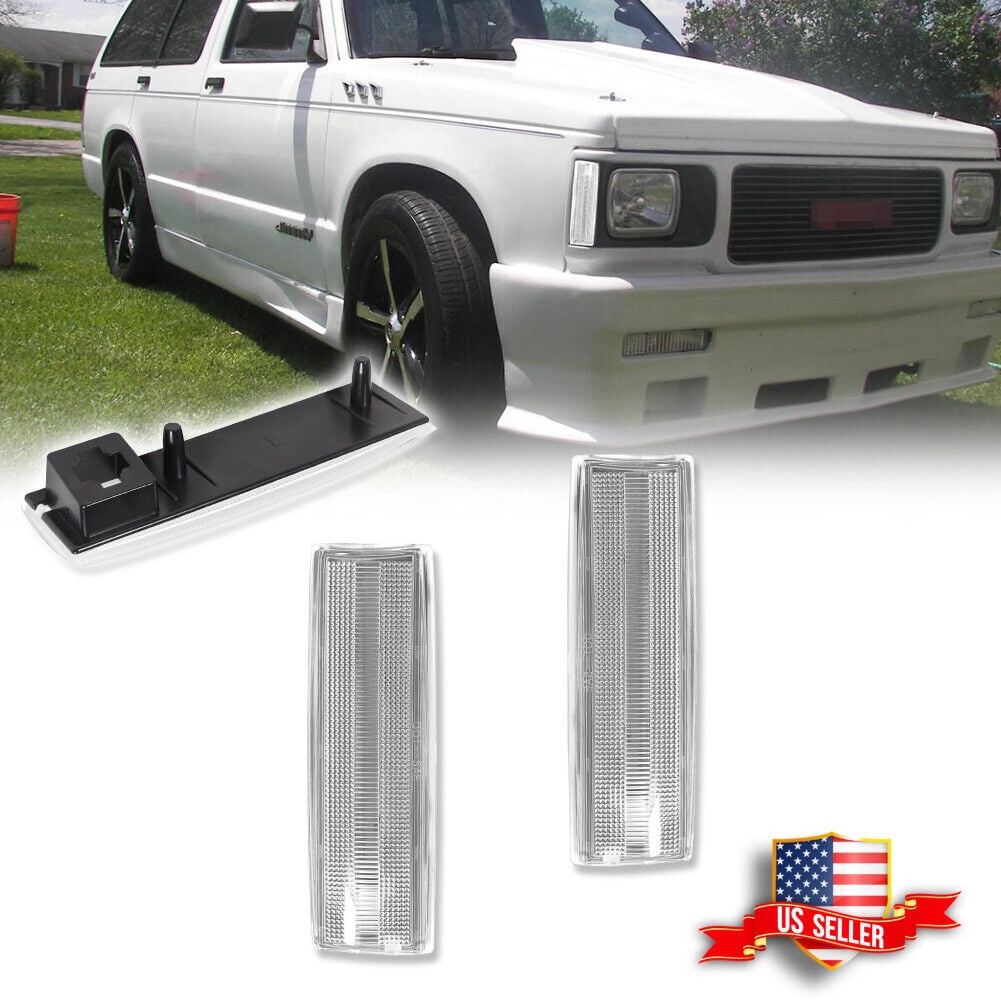 FOR 1983-1994 CHEVY S10 BLAZER GMC S15 JIMMY CLEAR FRONT PARK SIGNAL ...