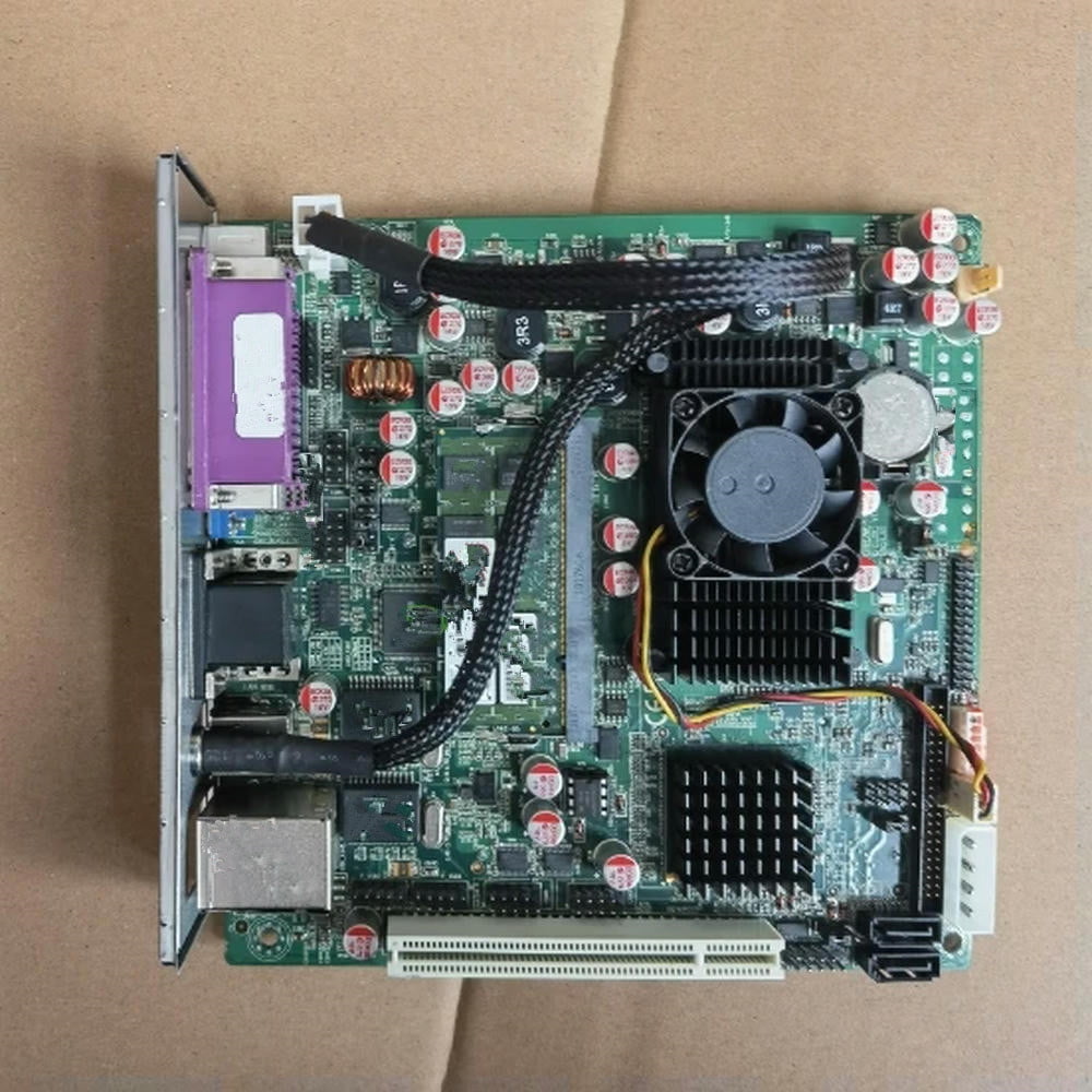 FOR 1PC Industrial Control Main Board ITX-WN45AUP N270 DC12v Power Supply with PCI Support Lvds ...