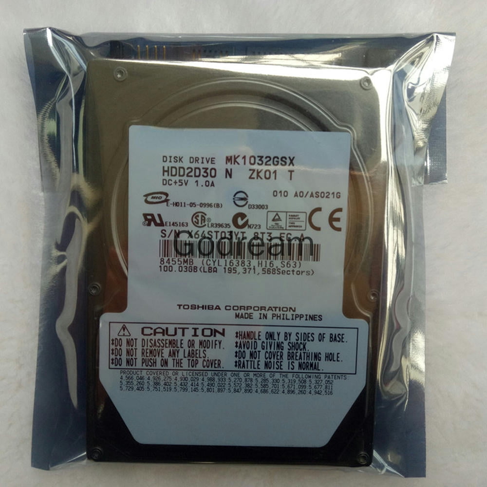 FOR 1PCS FOR 100G Laptop Mechanical Hard Disk 2.5 Inch SATA Serial Port - Walmart.com