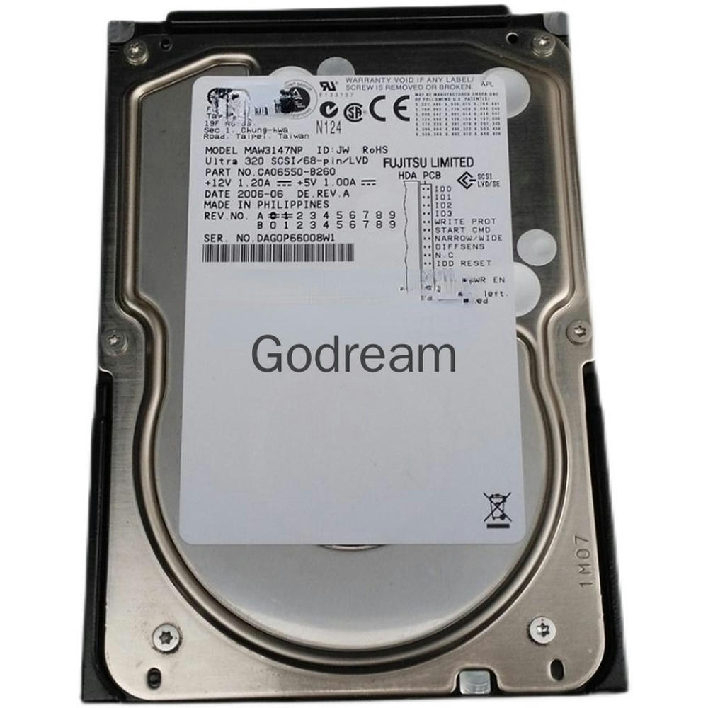 FOR 1PCS FOR MAW3147NP 146G/147G 10K U320 68 Pin SCSI Hard Disk - Walmart.com