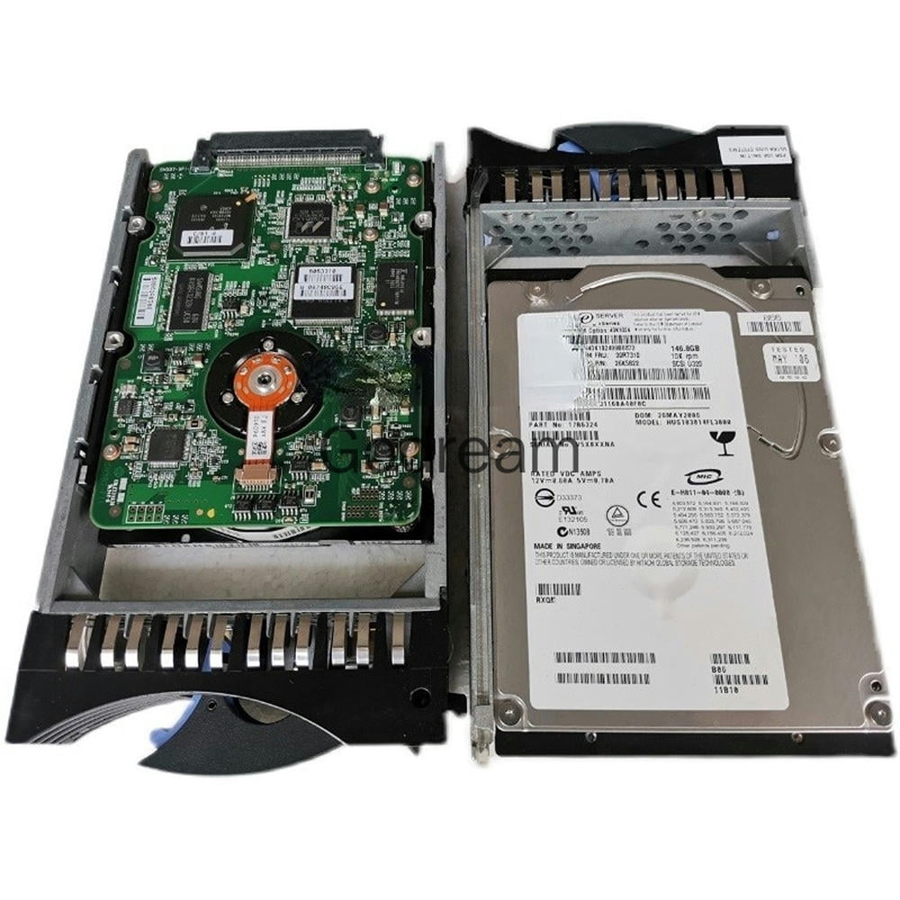FOR 1PCS FOR X236/X226 146G 10K U320 SCSI Hard Disk 40K1024 39R7310 ...
