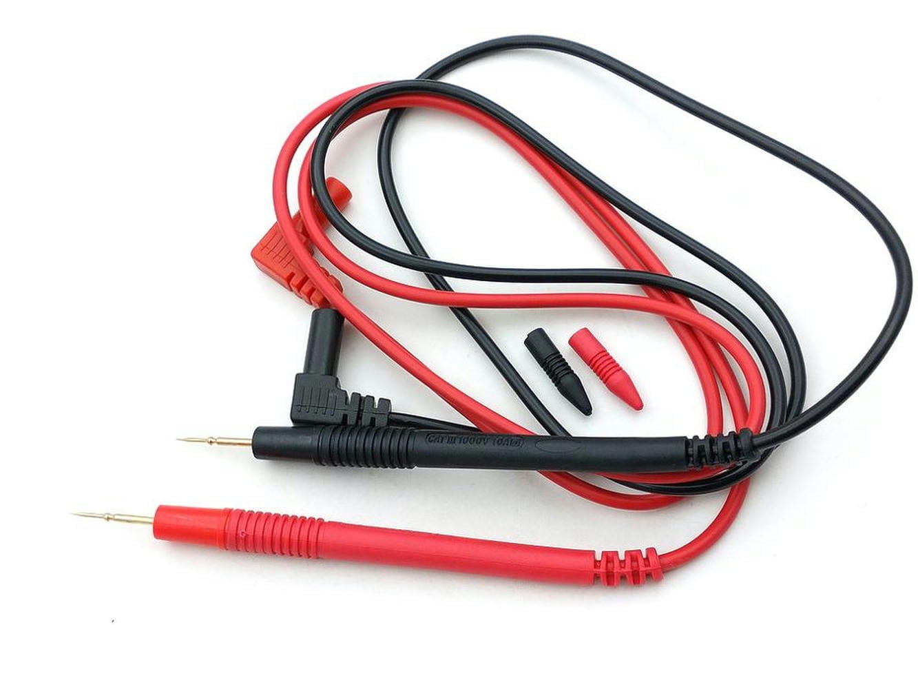 FOR 1Pair 1000V 10A Digital Multimeter Universal Test Lead Probe Cable ...