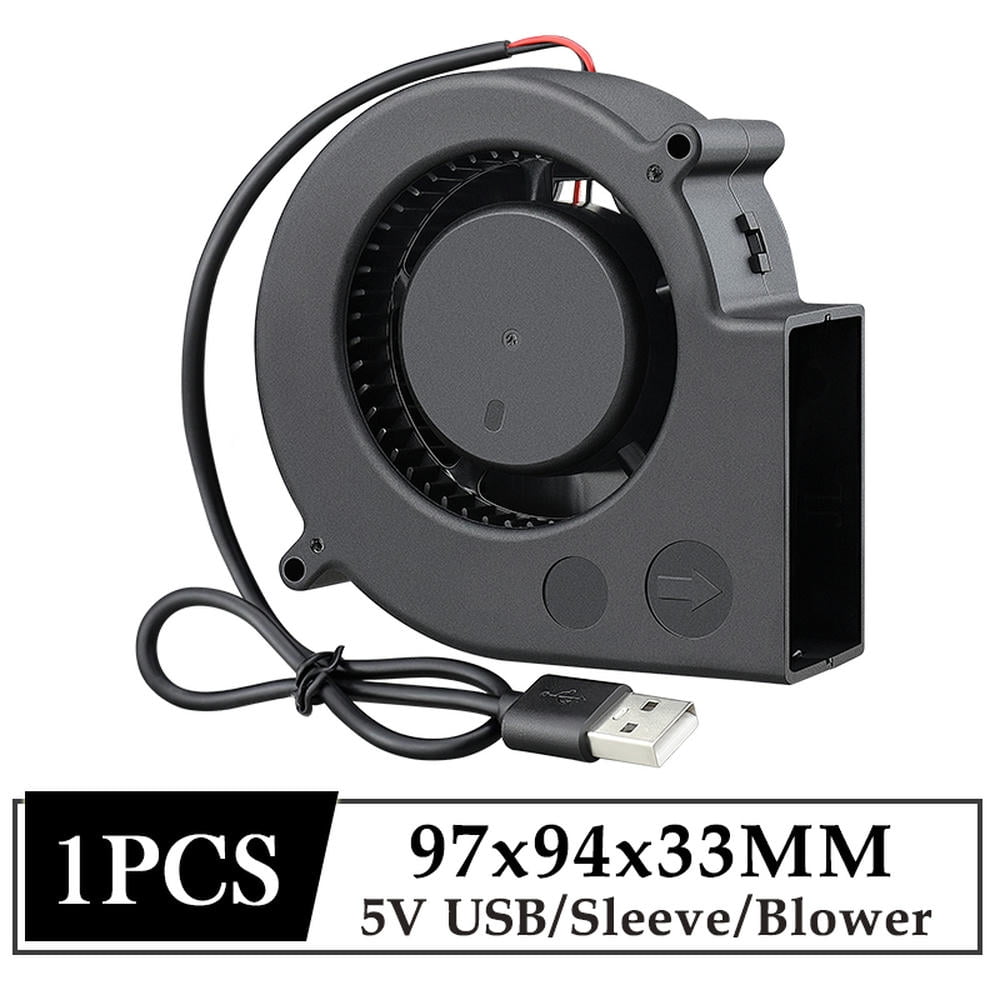 FOR 1Pcs 97mm x 33mm USB Turbo Blower Centrifugal Fan 9733 5V DC ...