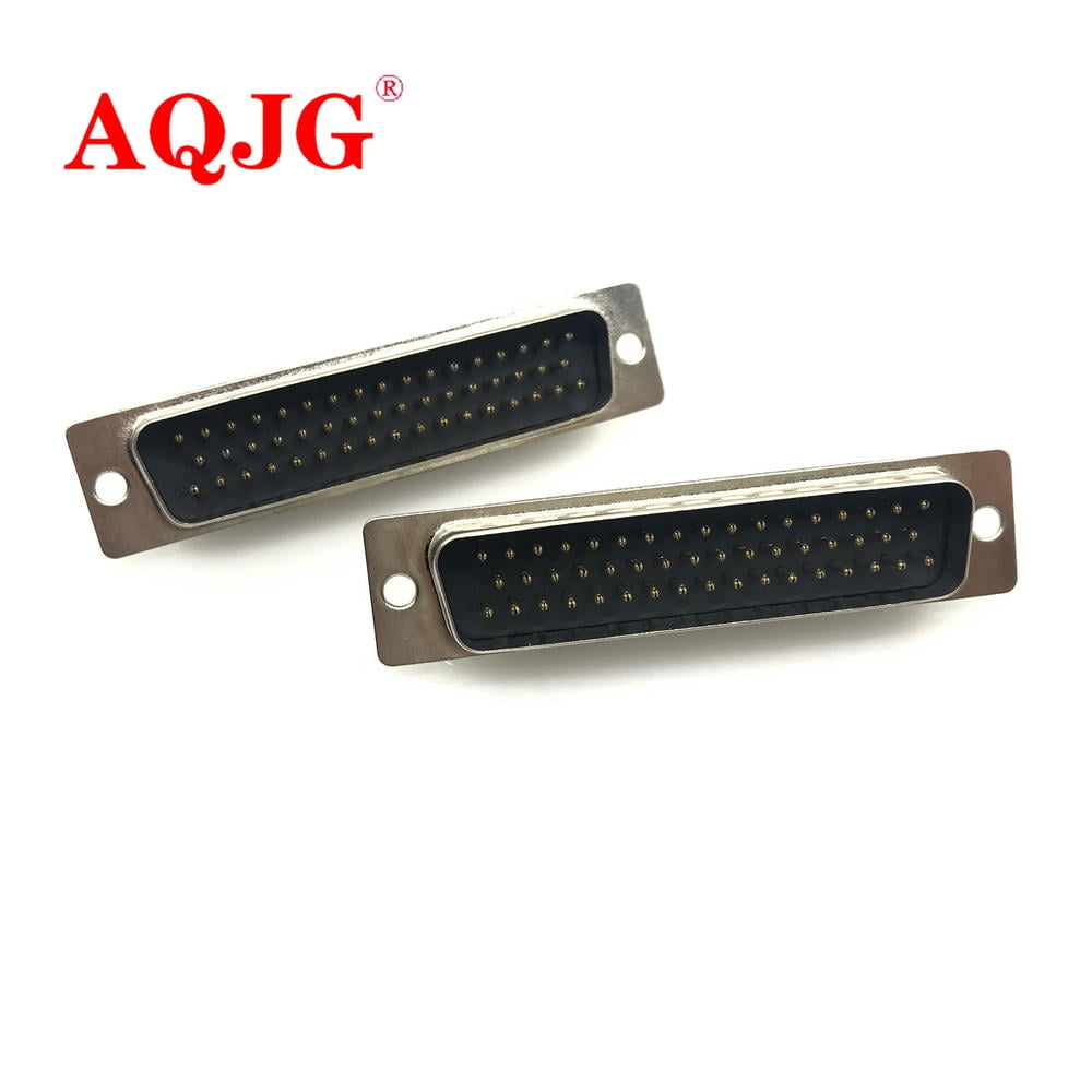 FOR 1Pcs DB50 3 Row hole Female/Male D-SUB Connector RS232 serial port ...