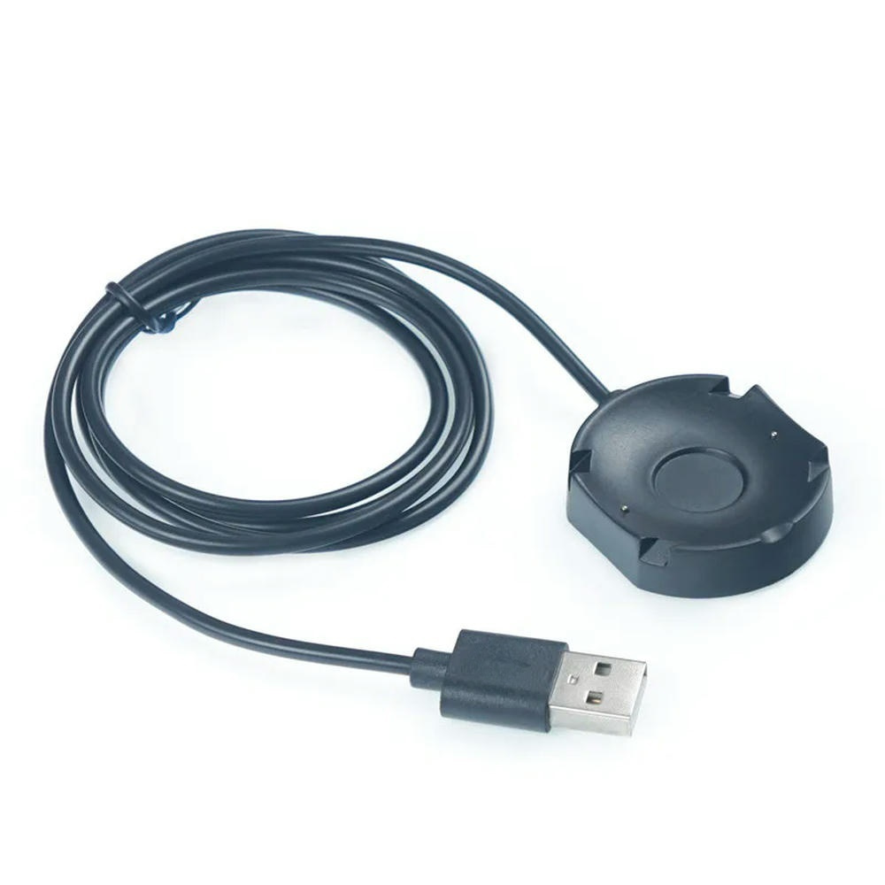 FOR 1m USB Data Charging Cable Cradle Dock For Steel HR Smart Watch ...