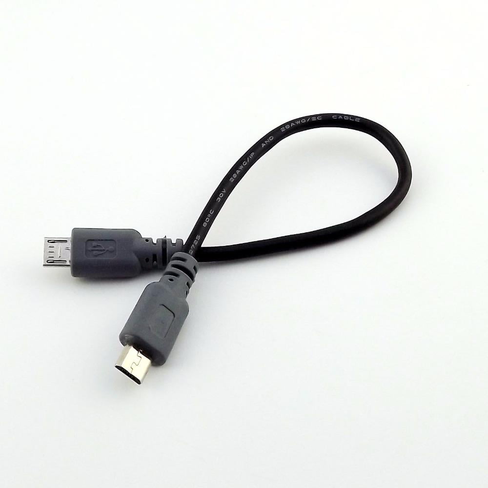 FOR 1pc Micro USB Type B Male To Micro B Male 5 Pin Converter Adapter ...