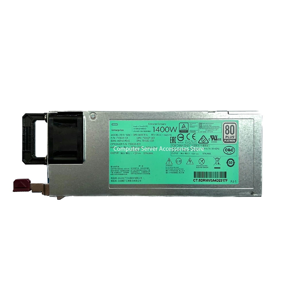 FOR 1400W For DL360 DL380 DL580 G9 GEN9 Server Power Supply DPS-1400CB ...