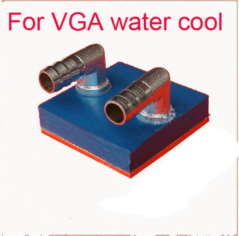 FOR 1pcs Copper Computer VGA Water Cooling Cooler Base Block Waterblock ...