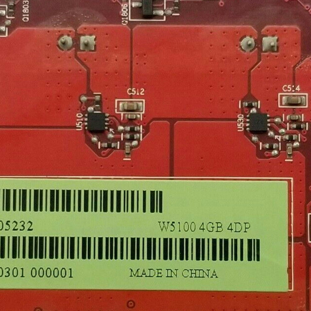 FOR 1pcs W5100 4GB GDDR5 PCI-e X16 Graphics Card 769770-001 769574-002 ...