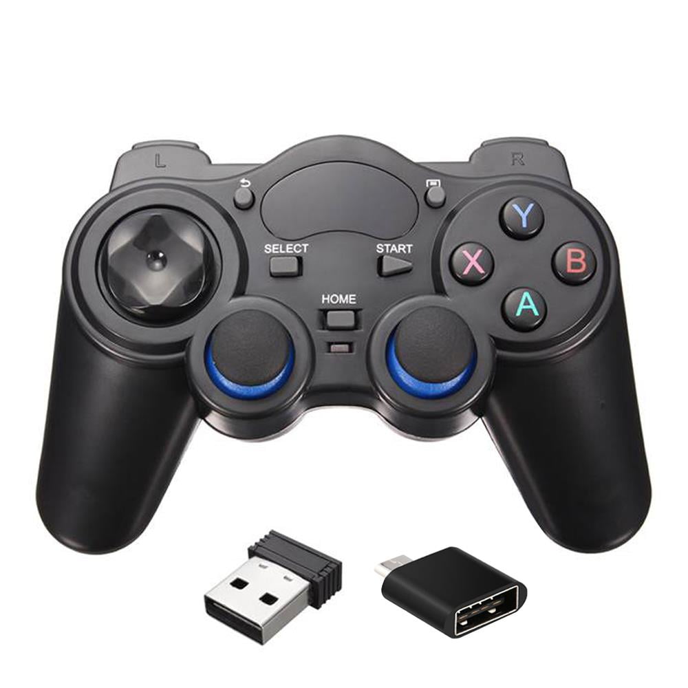 FOR 2.4GHz Wireless Game Controller Gamepad Joystick For Android TV ...