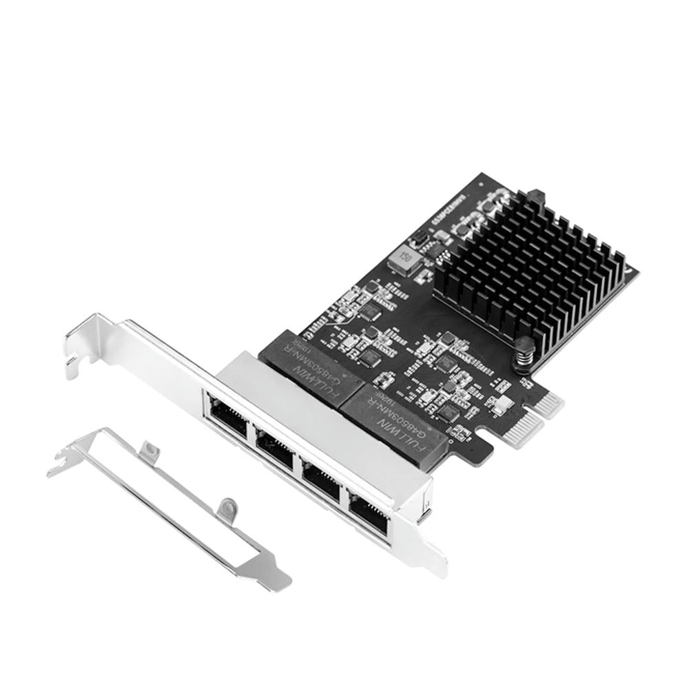 FOR 2.5G/1G 4 Port PCIe RJ45 Lan 10/100/1000 2500Mbps Quad Server ...