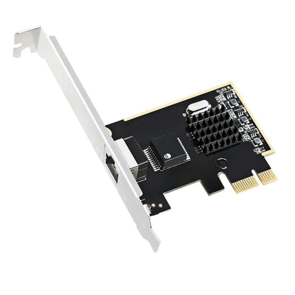 FOR 2.5G Network Adapter PCIe1X 2.5G lan Card with Realtek8125 Fast ...