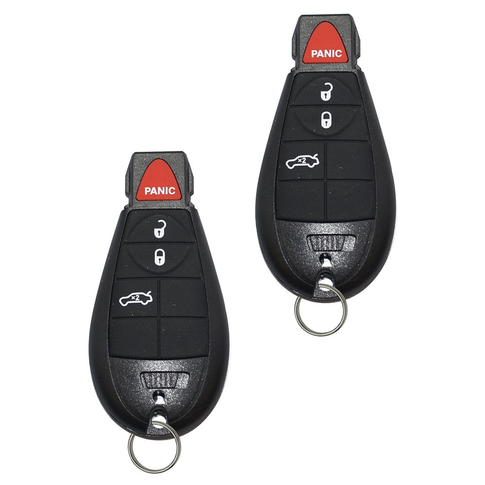BestKeys 4-Button Key Fob for 2013-2016 Dodge Dart, Keyless Remote, 2 ...