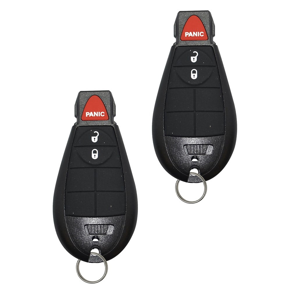 FOR 2 Keyless Entry Remote Key Fob For 2013-2017 Dodge Ram 1500 2500 ...
