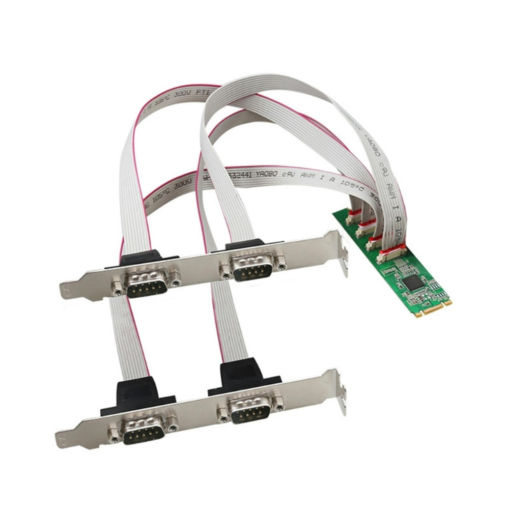FOR .2 M-Key to 4 Port RS232 Serial Card .2 M-Key to 4 Ports Serial ...