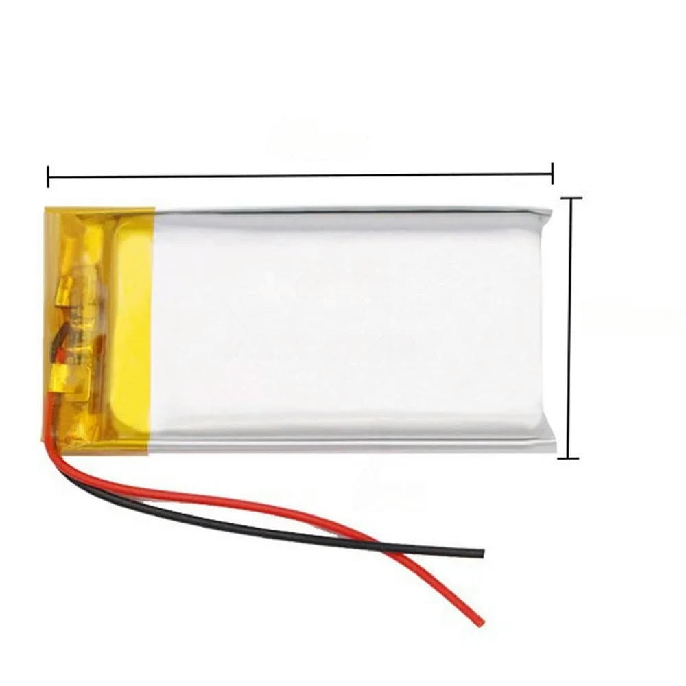 FOR 2 Pcs 3.7V 450mAh 602040 Polymer Ion 2.0mm Connector - Walmart.com