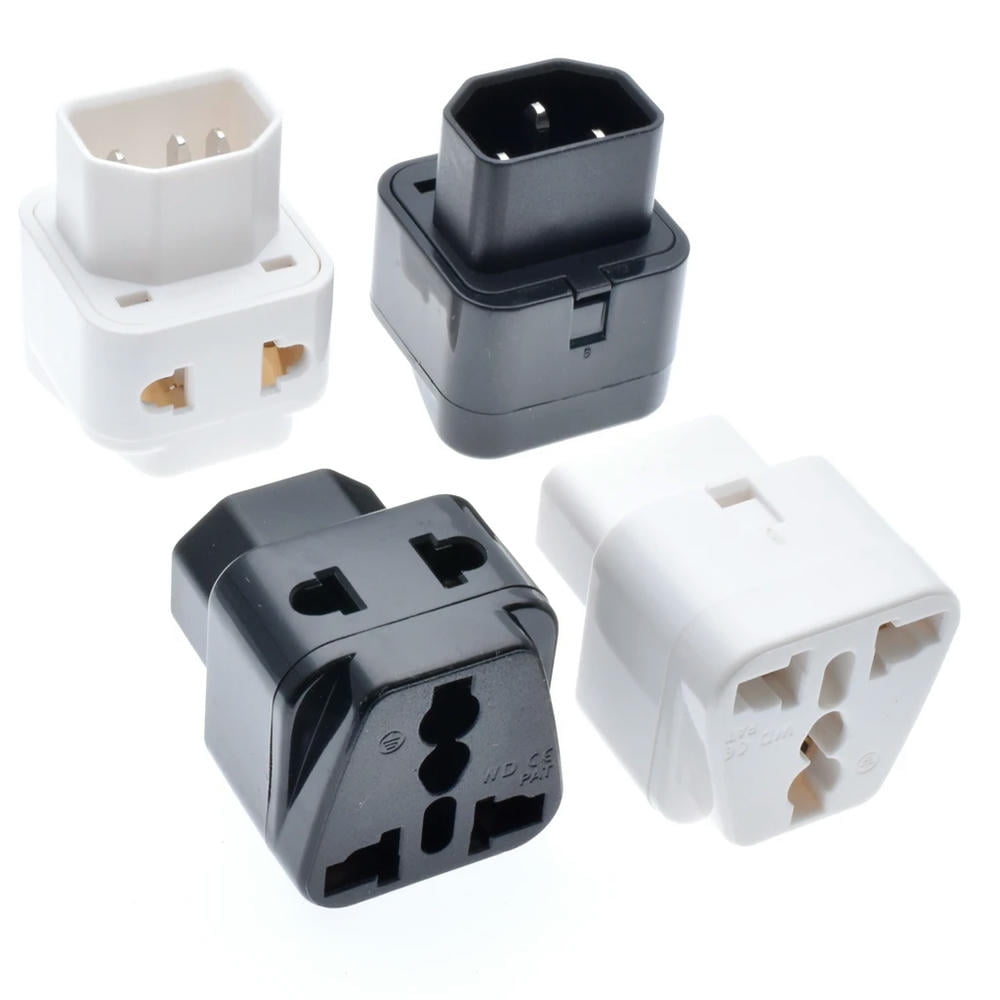 FOR 2 in 1 IEC 320 C14 Male to C13 Female Power PDU/ C13 Female AU/US ...