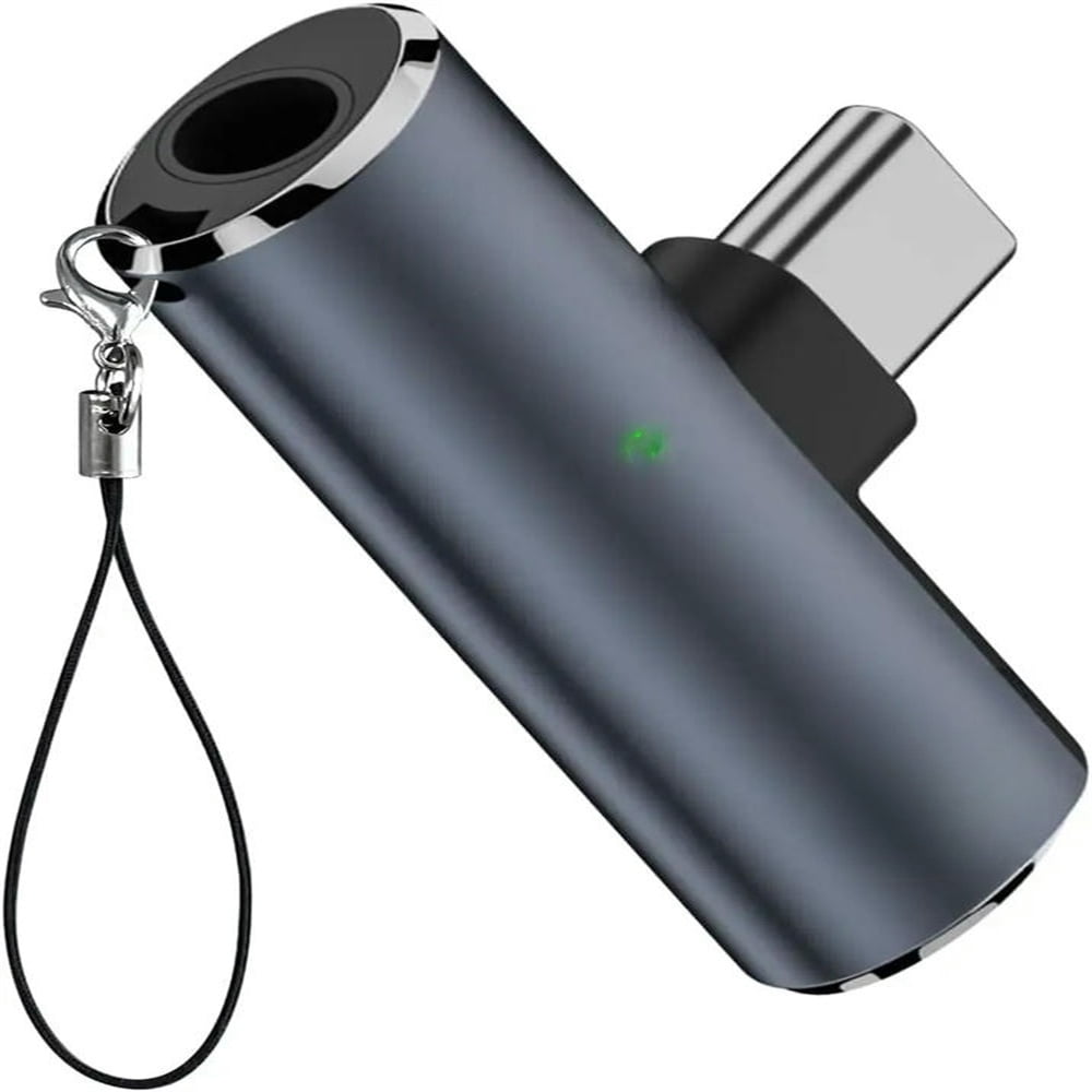 FOR 2 in 1 USB C to Headphone Jack Adapter USB C Charge Adapter 100W PD ...