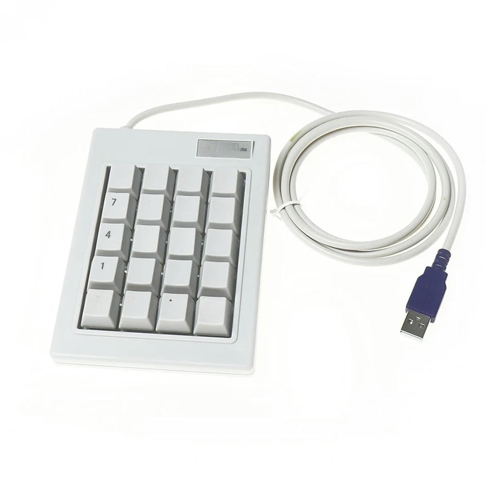 FOR 20 Keys PS/2 USB ESC Key Wired Mechanical Password Finance Number ...