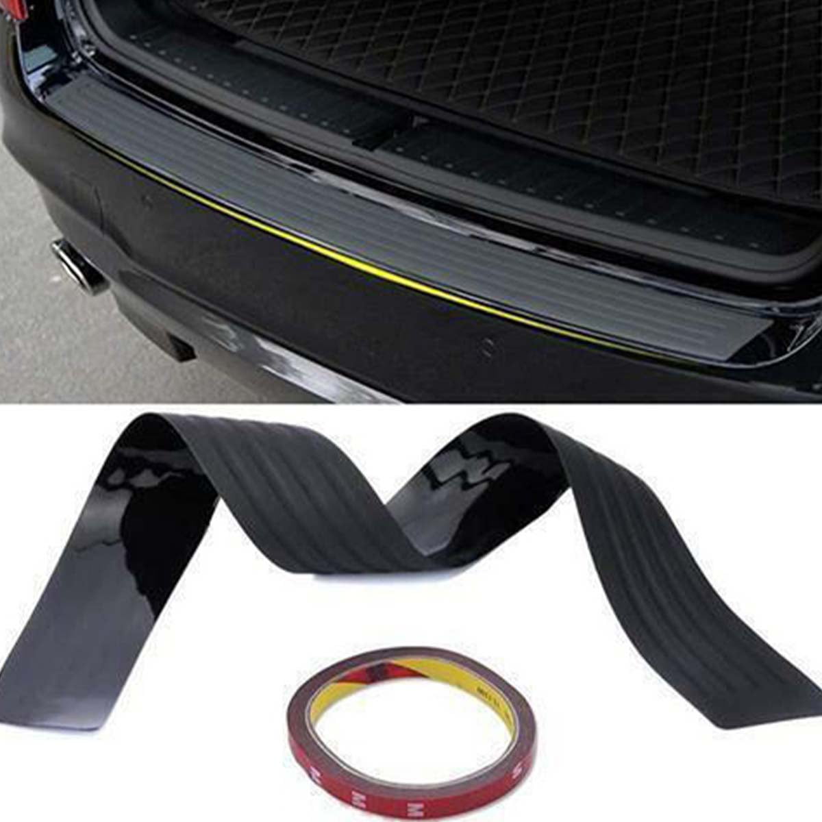 FZPJJNB For 2013-2016 Chevy Traverse Door Sill Rear Bumper Protector ...
