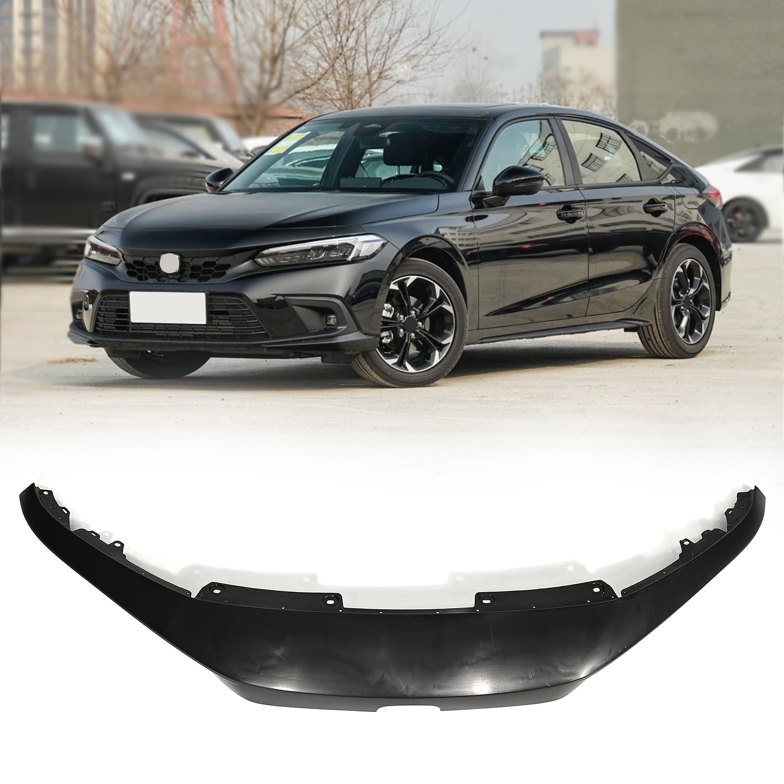 FOR 2022 2023 2024 Honda Civic Front Bumper Upper Grille Cover ...