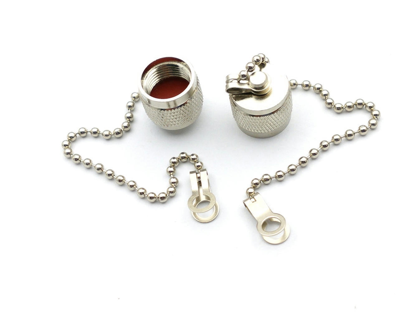 FOR 20pcs TNC Connector Protective Cap for TNC Female With Chain ...