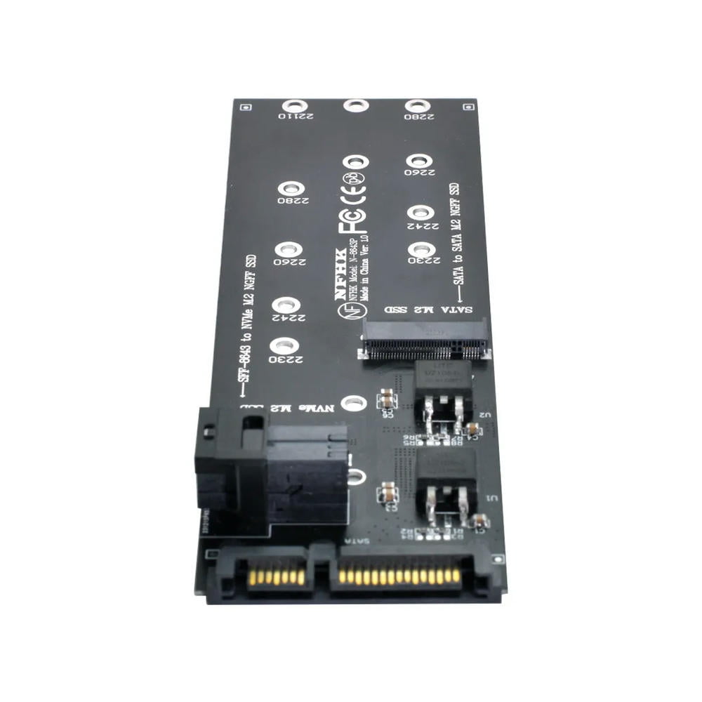 FOR 22Pin SATA for Adapter SFF-8643 to M.2 U2 Kit NGFF M-Key to ...