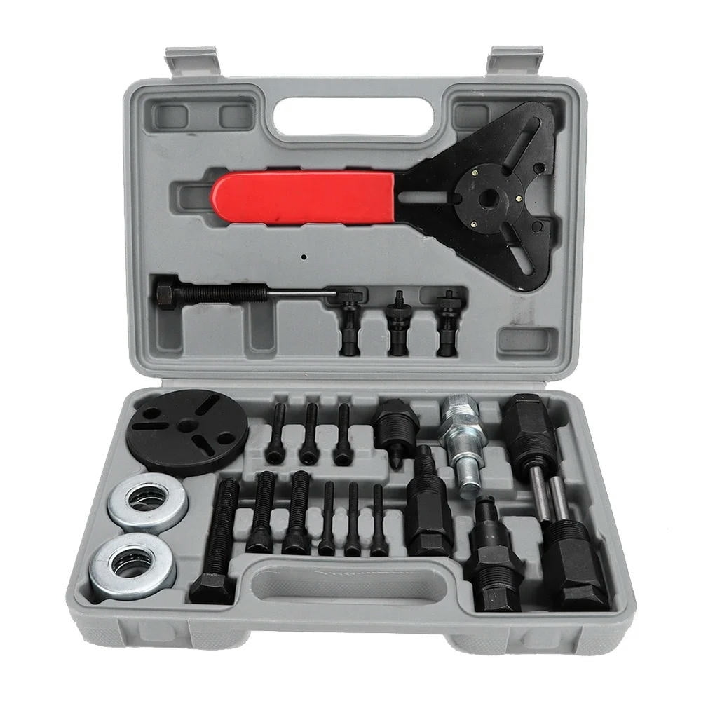 FOR 23 Pcs A/C Compressor Clutch Remover Tool Kit Hub Puller Tools ...