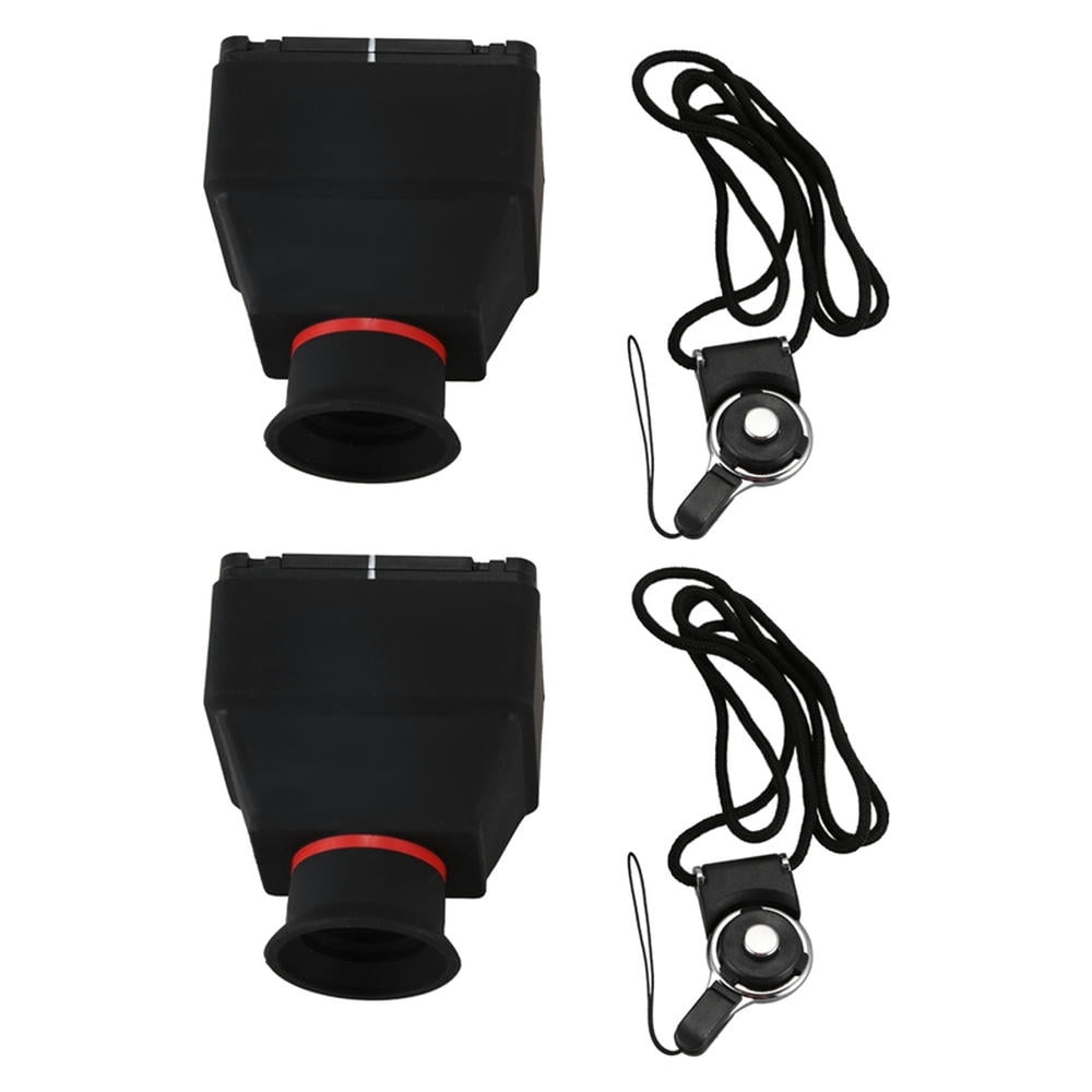 FOR 2X Lcd Viewfinder 3.2 Inch 3X Loupe Magnifying Eyecup For Universal ...