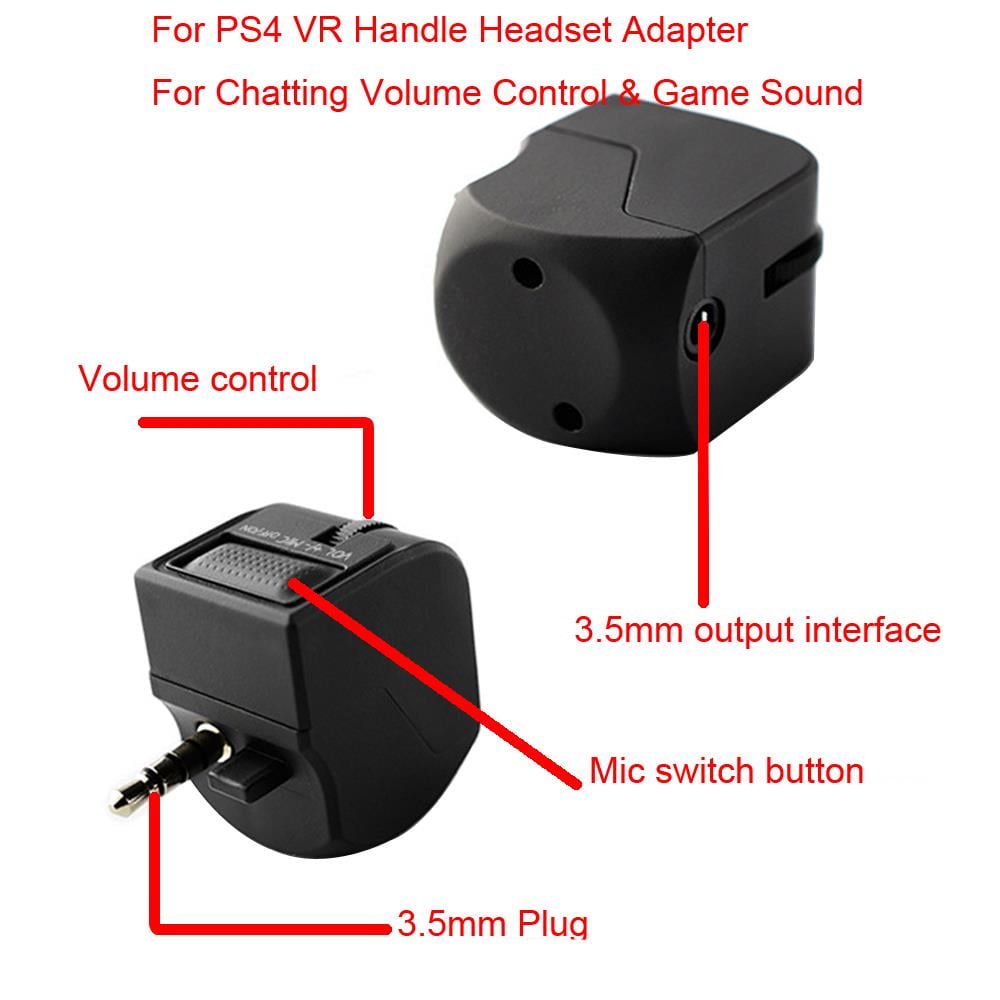 FOR 3.5mm Ear Controller Adapter For VR Handle Headset Adapter For ...