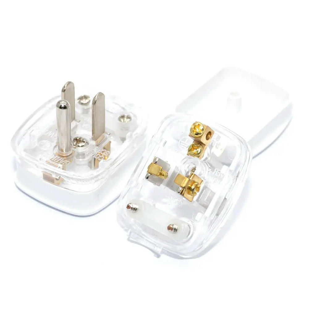 FOR 3 Pins US Male Electrical Wire Connect Power Detachable 10Amp 250V ...