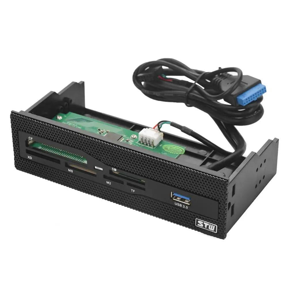 FOR 3061 Card Reader 5.25 inch Internal Multi-Function Dashboard Front ...