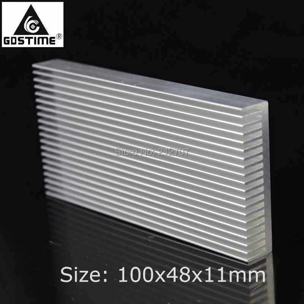 FOR 30pcs/lot 100x48x11mm Aluminum Heatsink Cooling for LED Power ...