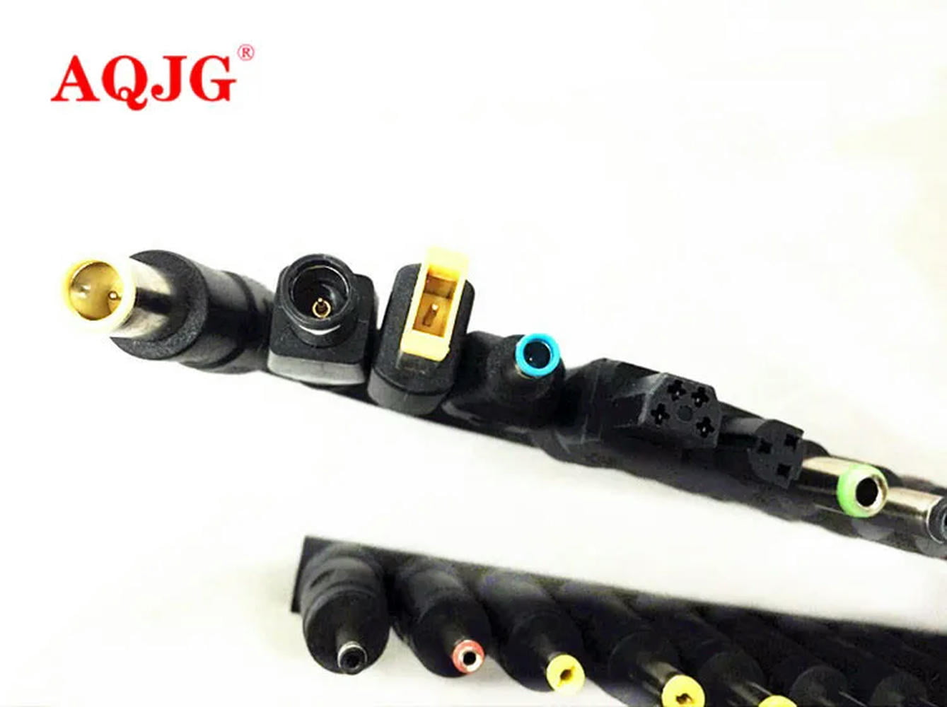 FOR 34pcs Universal Laptop DC Power Supply Adapter Connector Plug AC DC ...