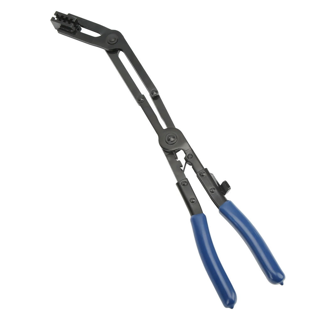 FOR 35 Degree Bent Long Reach Hose Clamps Plier Comfortable Grip Repair ...