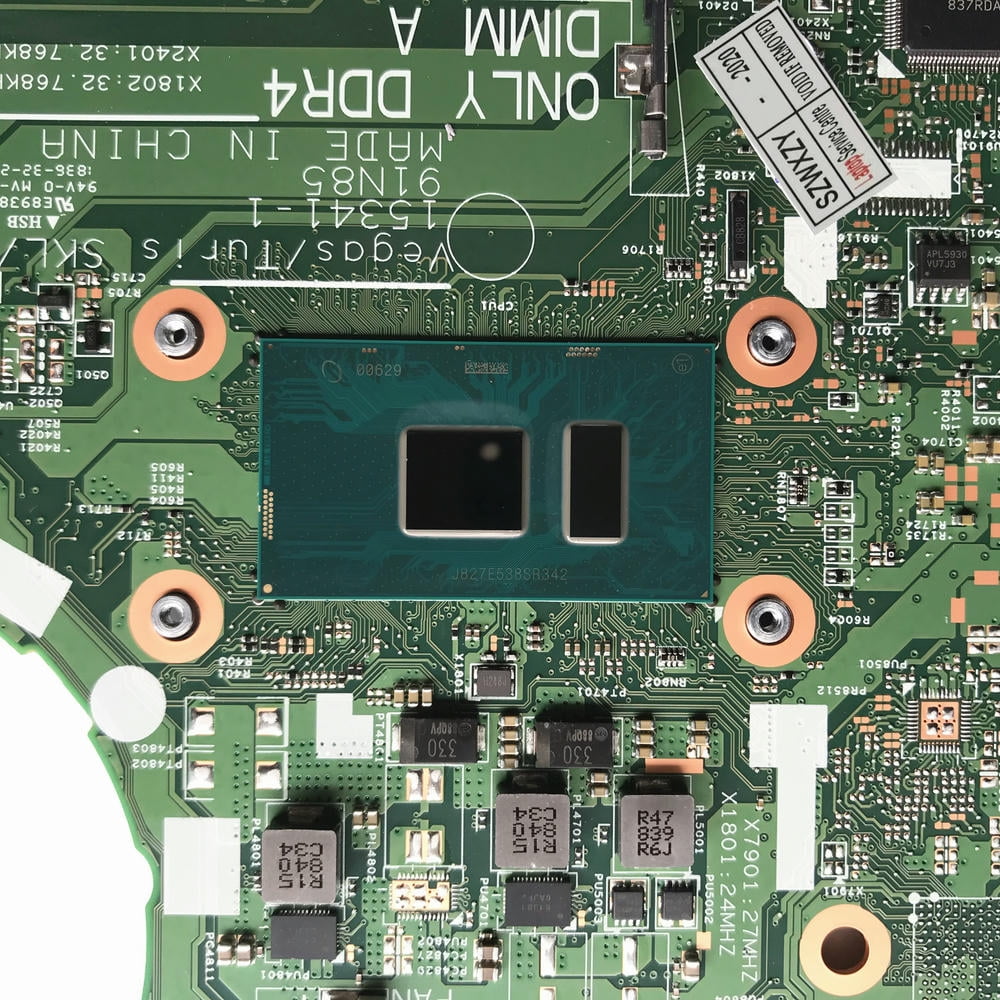 FOR 3567 Laptop Motherboard CN-0D71DF 0D71DF D71DF DDR4 With i5-7200U ...