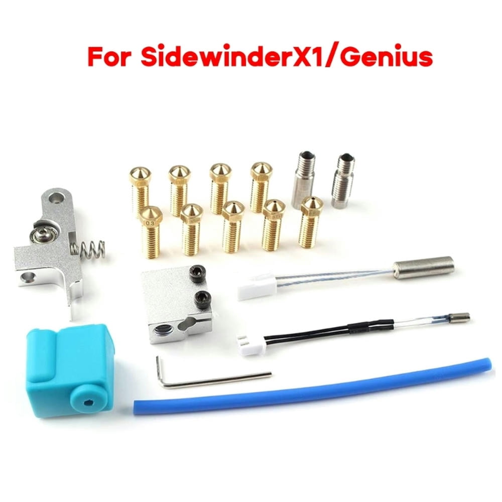 FOR 3D Printer Thermistor Heating Tube Heatblock Extruder Heat Block ...