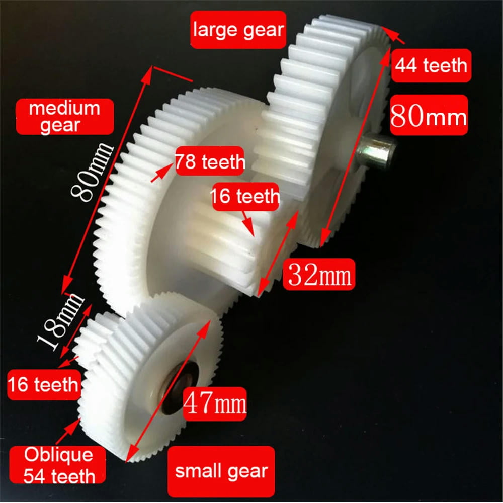 FOR 3pcs Meat Grinder Mincer Plastic Gears for Spare Parts Replacement ...