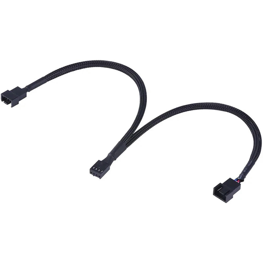 FOR 4 Pack PWM Fan Splitter Cable Y Splitter Computer PC Fan Power ...