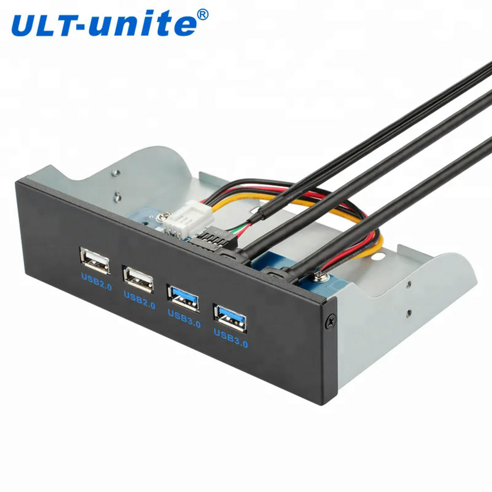 FOR 4 Port USB 3.0 and USB 2.0 5.25 inch Custom Computer Case Front ...