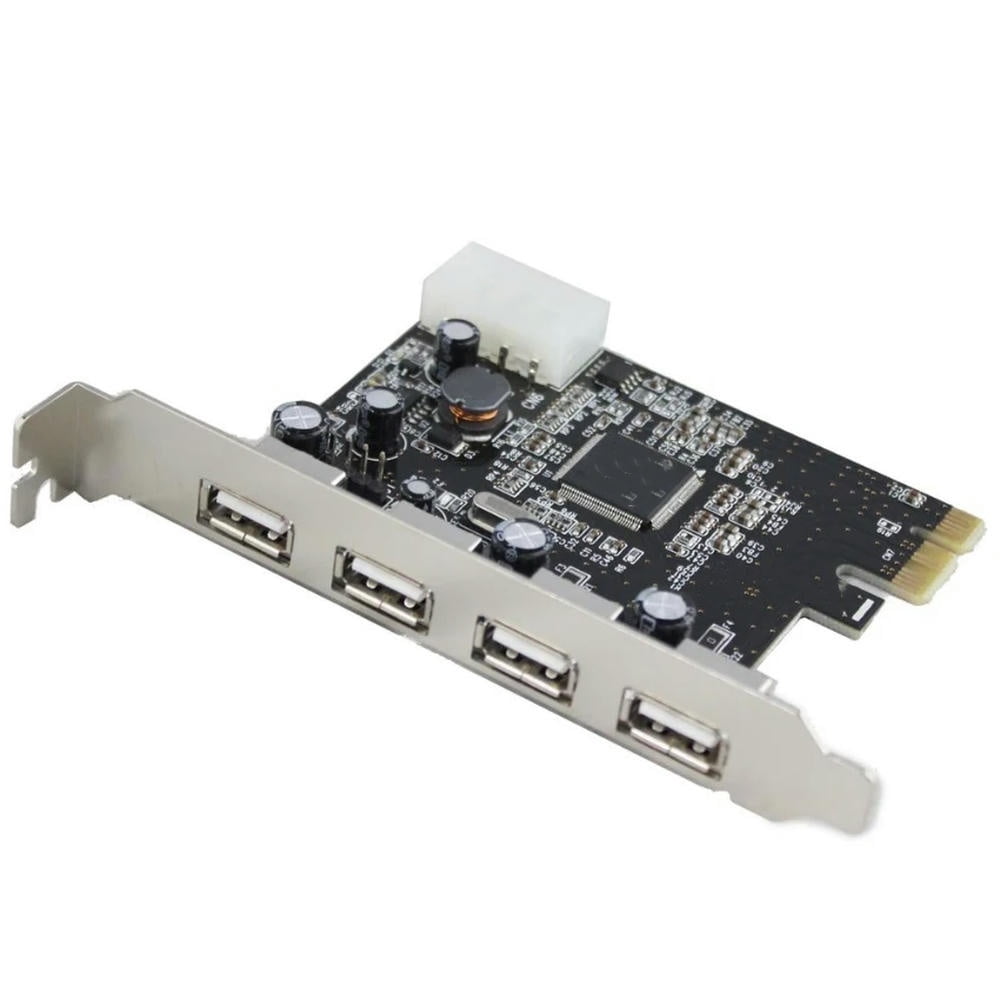 FOR 4 Ports USB 2.0 PCIE HUB CARD Renesas usb expansion USB 2.0 PCI ...