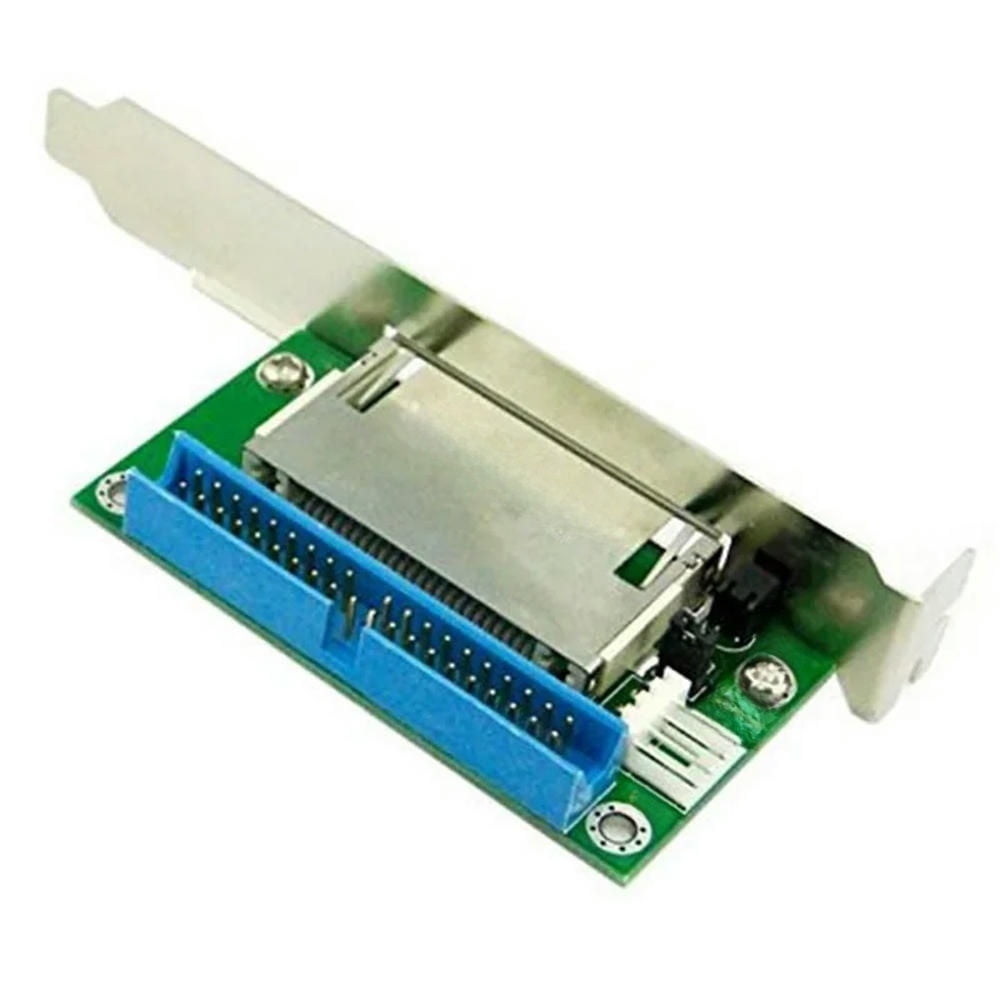 FOR 40Pin ATA IDE to Compact Flash CF Adapter Converter with PCI Bracket Back Panel - Walmart.com