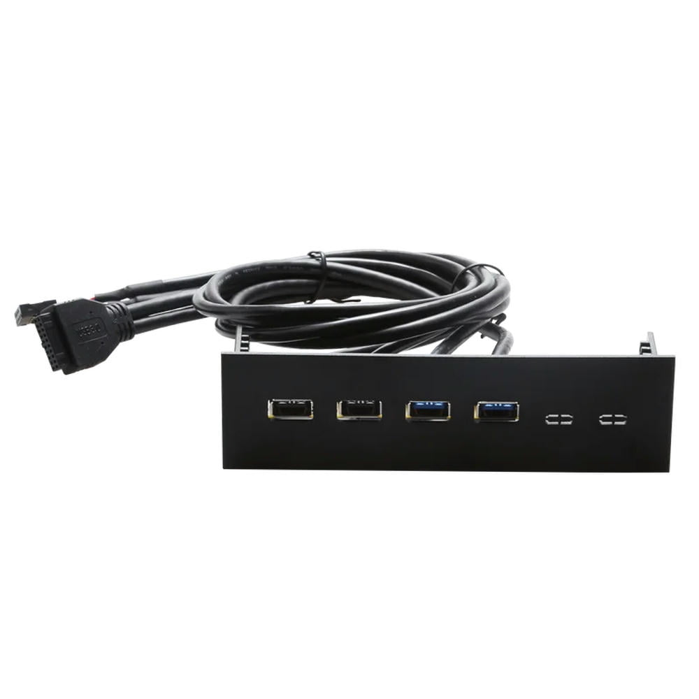 FOR 5.25 inch computer front panel with 2 USB3.0 2 USB2.0 function bay ...