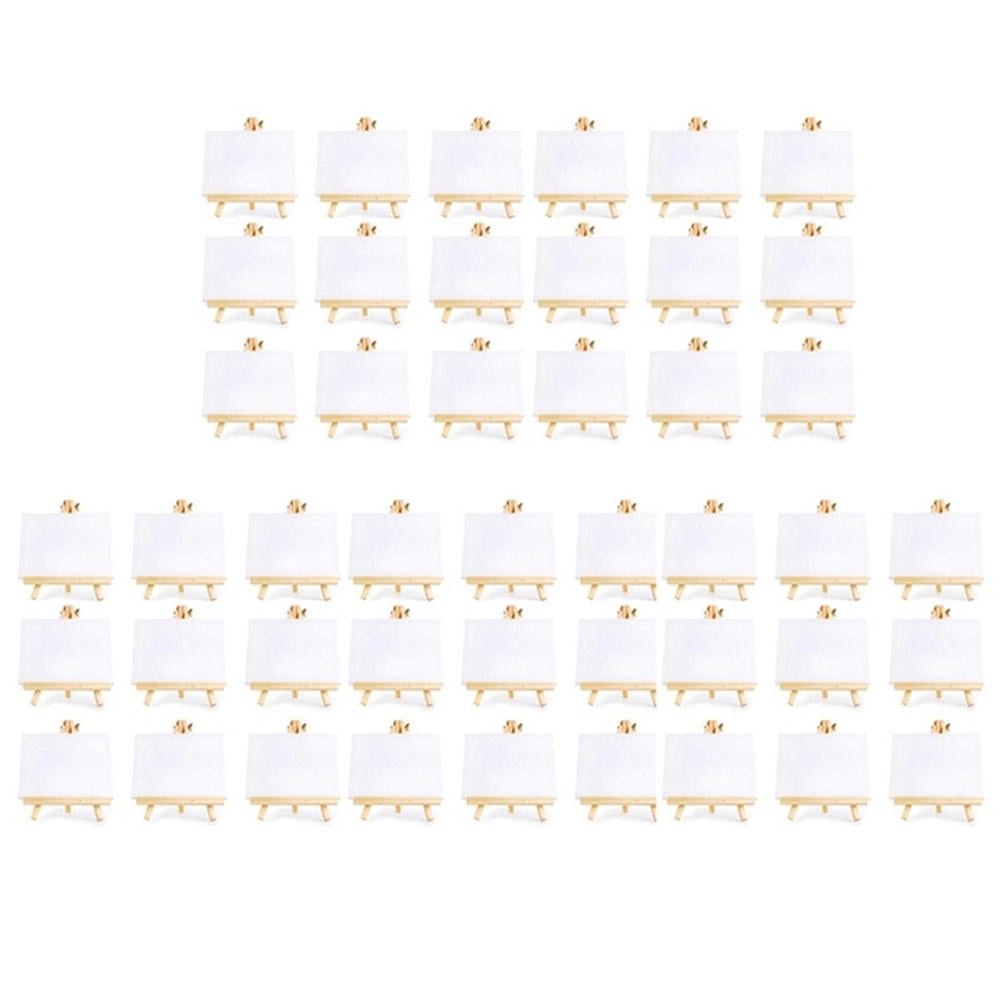 FOR 50 Set Artists Mini Canvas Set Painting Craft DIY Drawing Small ...