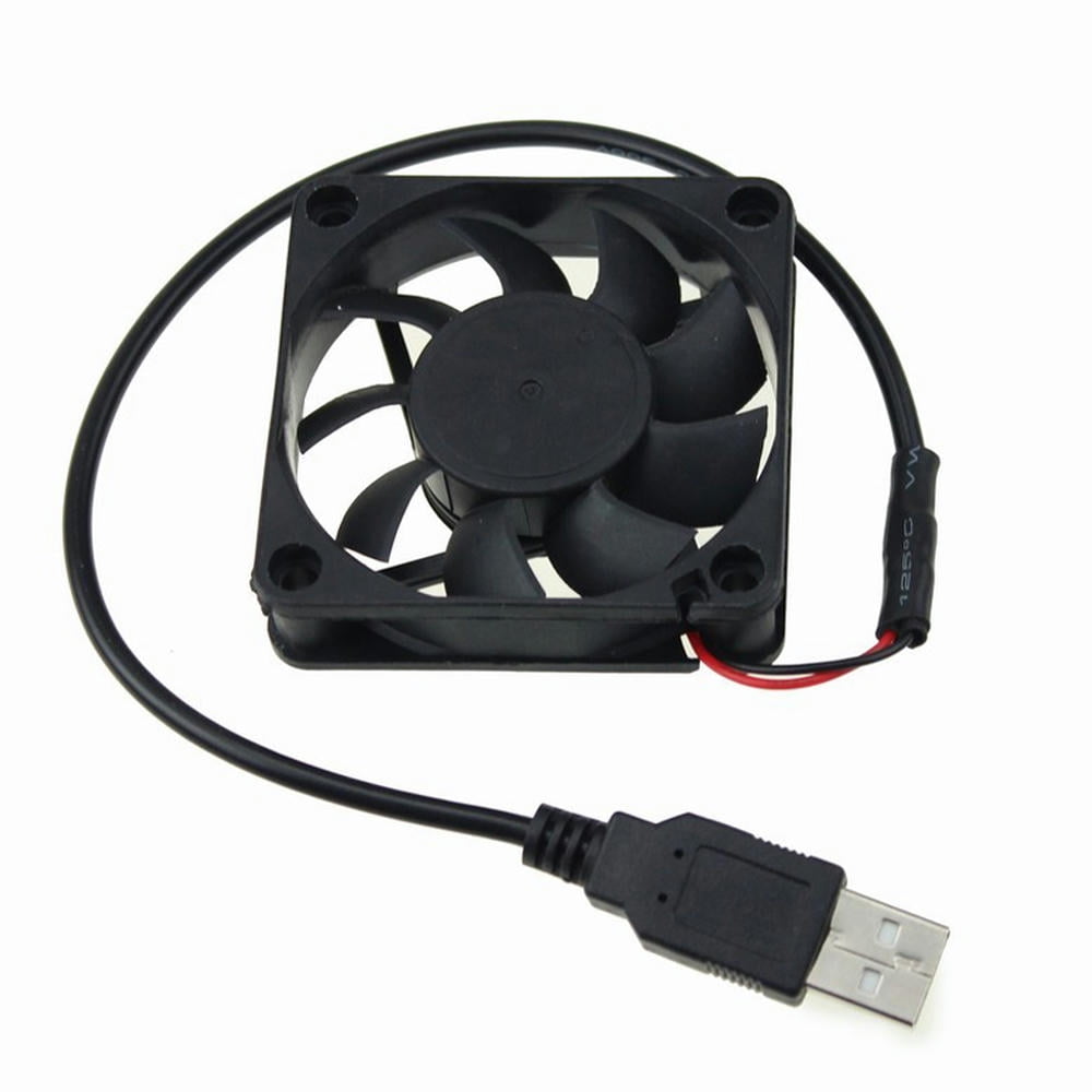 FOR 50Pcs Black USB Cooling Fan DC 5V Silent Computer Case PC CPU ...