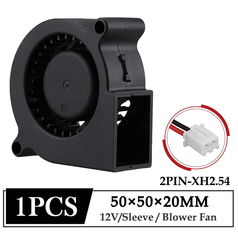 FOR 50mm Brushless DC Centrifugal Turbine Blower Fan 5020 12V 3D Printer Cooler Fan 5CM ...