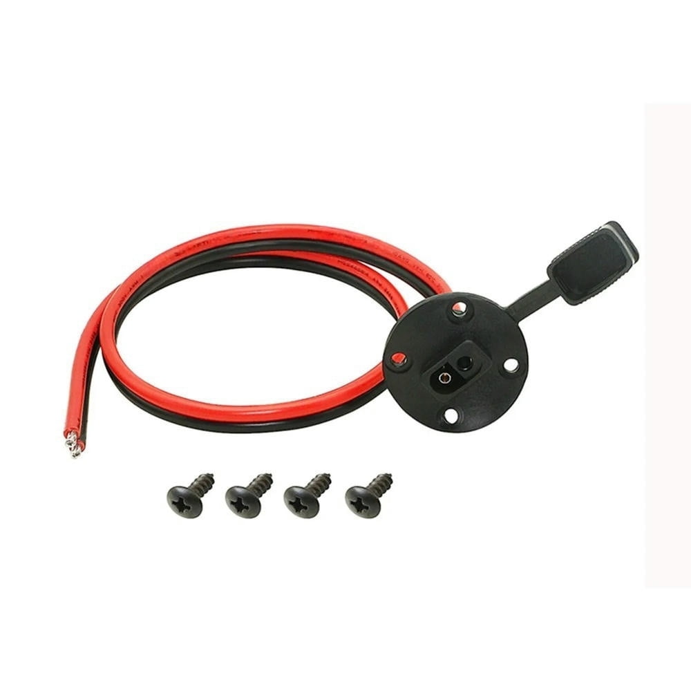 FOR 55cm 10AWG SAE Socket Weatherproof Sidewall Port DIY Cord, SAE ...