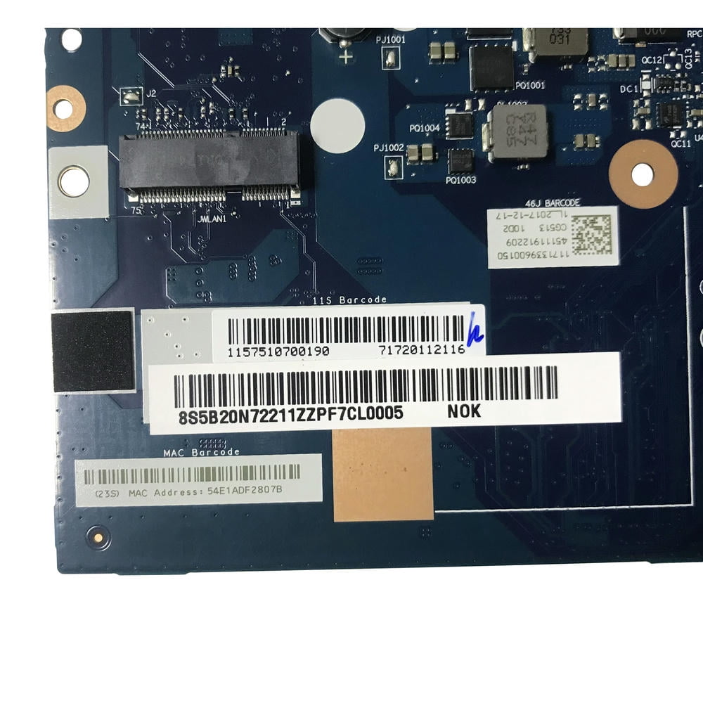 FOR 5B20N72211 For 310-15IKB Laptop Motherboard NM-A981 with i5-7200U ...