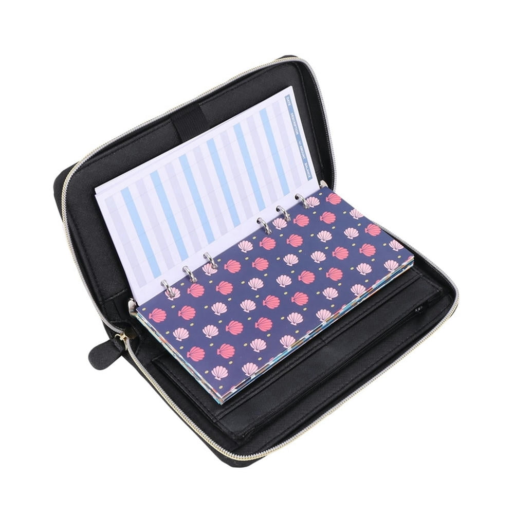 FOR 5X All-In-One Cash Envelopes Wallet System With 60 Budget Envelopes ...