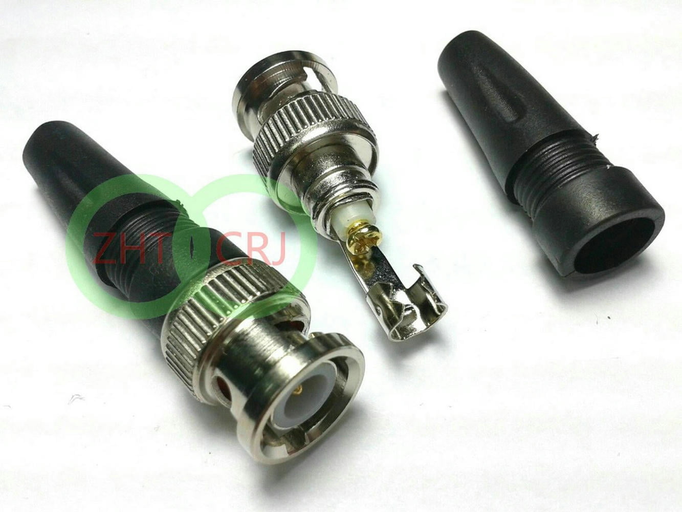 FOR 5pcs BNC male Plug pin Cables Soldering Iron Plastic tail CONNECTOR RG59 - Walmart.com